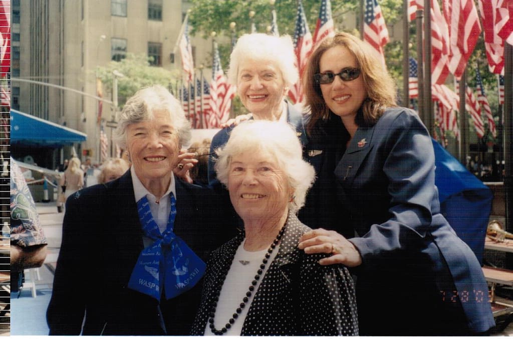 The Centennial of Flight at Rockefeller Center | The WASP Among Eagles ...