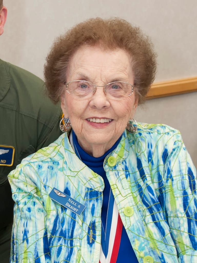 Nell “Mickey” Stevenson Bright 43-W-7 | WASP in the Spotlight 4-28-2023 ...